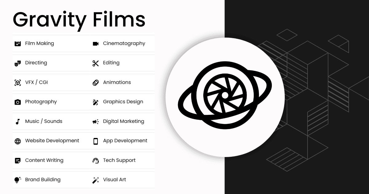 Gravity Films | Creative Digital Content & Filmmaking Agency